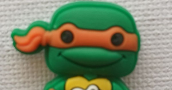 jibbitz Ninja Turtles orange No24